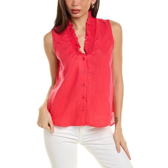 Ellen Tracy | Tops | Ellen Tracy Linenblend Top | Poshmark